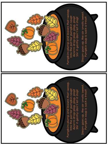 Pumpkin Soup Number Count Sensory Activity | Fall Math & Counting ...