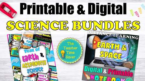 Solar System Unit Warm Ups Bundle Activity - Space Science Interactive ...