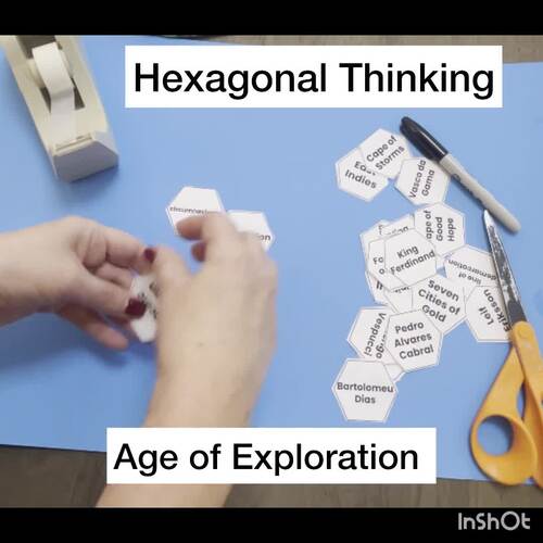 Age of Exploration Activities for Middle School | Hexagonal Thinking | Fun