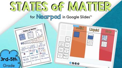 States of Matter for Nearpod in Google Slides | Interactive Lesson and ...