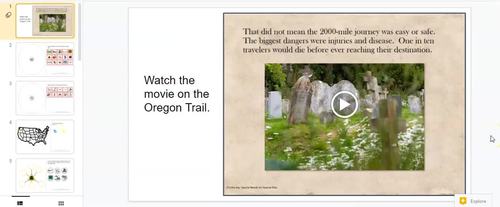 Westward Expansion - The Oregon Trail for Special Ed PRINT AND DIGITAL