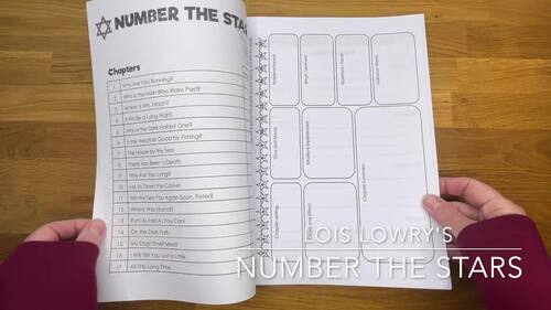 NUMBER THE STARS Activity Engaging Creative Novel Study Journal | TPT