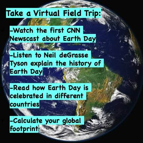 Earth Day Virtual Field Trip for Middle and High Schoolers by TeachWithBri
