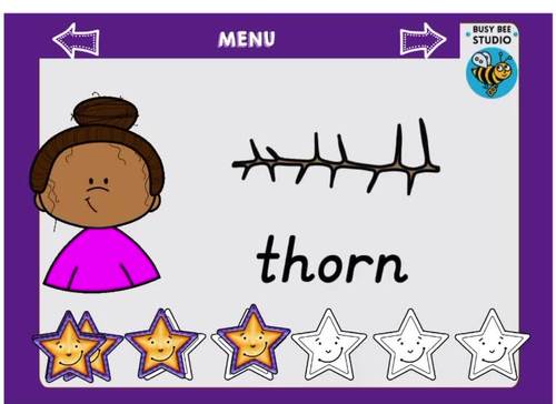 TH Articulation Boom Cards | Speech Therapy by Busy Bee Studio | TPT