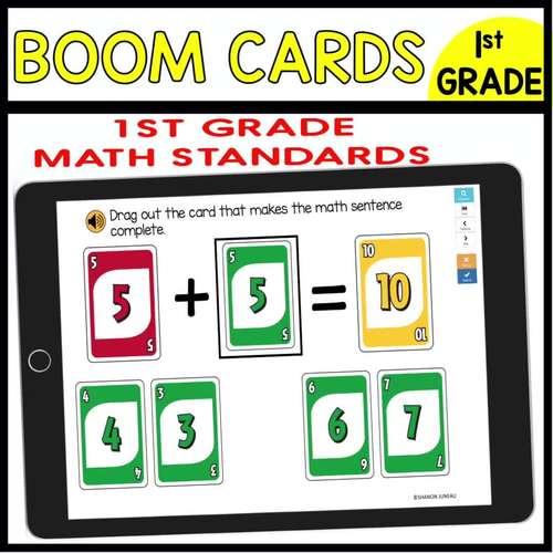 Making 10 Addition Practice using Boom Cards Module 1 Lesson 8 Distance ...