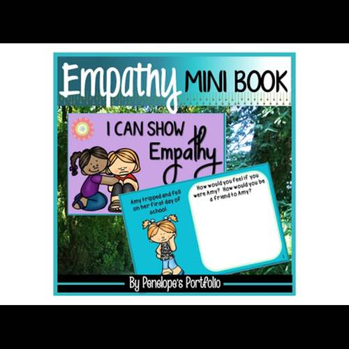 Empathy Lesson: Empathy Mini Book - Feelings, Social Emotional Learning