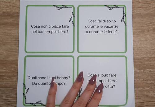 speaking Italian: parlare di TEMPO LIBERO e HOBBY by Rezkas Italian Class
