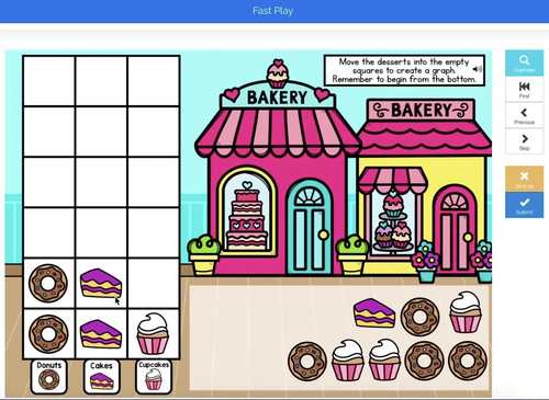 Data and Graphing - Digital Task Cards - Boom Cards by My Teaching Pal