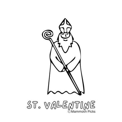 Valentine Coloring Sheets Valentines Day Coloring Pages Simple Pictures ...