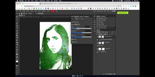 Photopea - 14 - Galaxy Portrait Double Exposure by Mr Masuta's Art ...