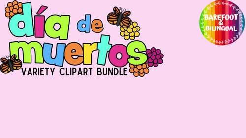 Day of the Dead Clipart Variety Bundle | Dia de los Muertos Clipart