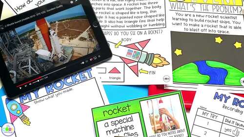 Space STEM Activity for Preschool - Space STEM Challenge PreK | TPT