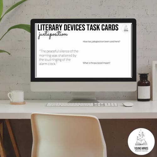 Year 4-6 Literary Devices incl. Figurative Language Task Cards ...