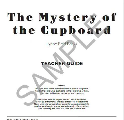 The Mystery of the Cupboard Novel Units® Teacher Guide Novel Study