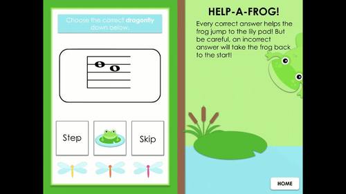 LeapFrog | Steps and Skips BUNDLE | Interactive Digital Music Game