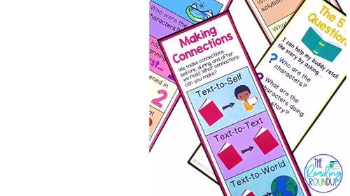 Reading Buddies Bookmarks | Buddy Reading Response Sheets | Print and ...