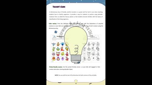 Classification Dichotomous Key with Digital Guide How to Identify Creatures