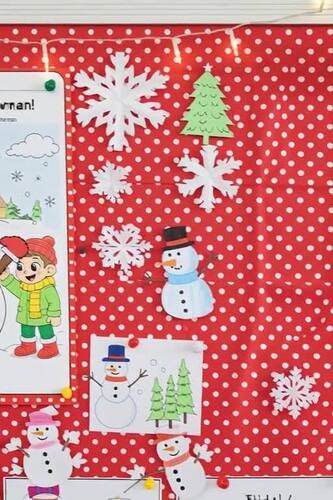 First Day Back From Winter Break Activities | Build a Snowman Craft ...