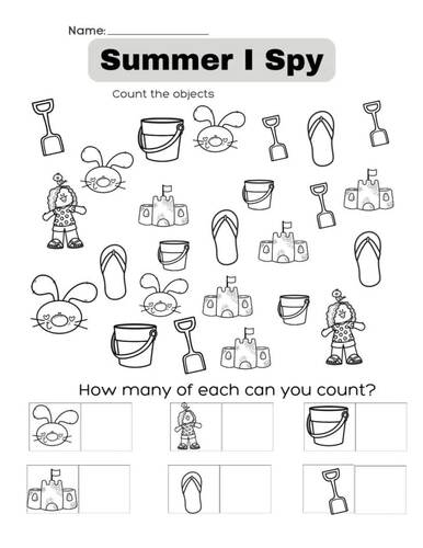 End of year and/or summer fun pack activities 1st grade (math, reading ...