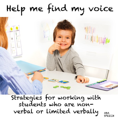 Communication Strategies For Students Who Are Non-verbal by ABA SPEECH