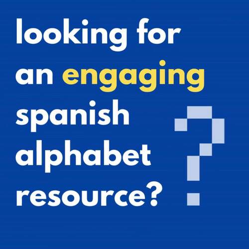Spanish Alphabet Letters and Sounds Matching Activity (Spanish 1)