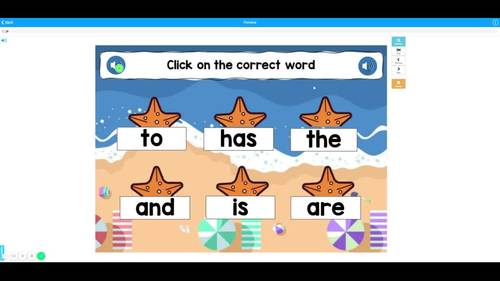 Sight Words Review BOOM Cards by The Differentiated Room | TPT