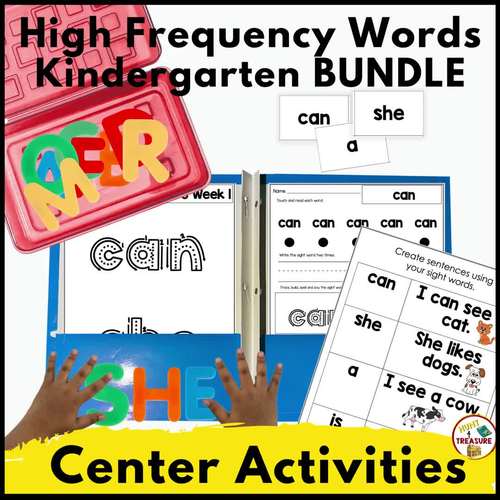 Benchmark Advance High Frequency Words Activities | Kindergarten