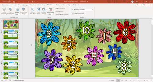 Editable Trivia Game | Spring Theme | Distance Learning by Alive 365
