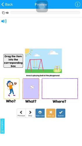 NO PRINT Answering WH- Questions for Online Learning by Little Beacon