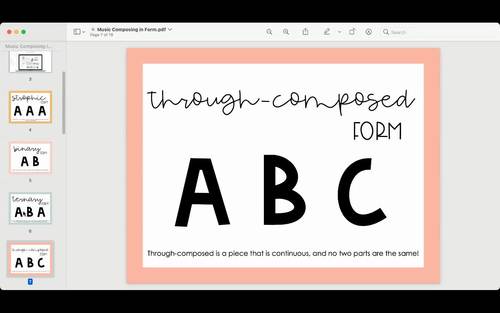 Music Composing in Form | Posters & Printables by musicpluscoffee