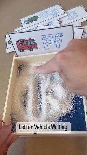 Letter Vehicle Writing by PreK Partner | TPT