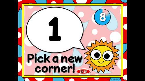 Four Corners Indoor Recess Game | Summer Activities | Summer Shoool