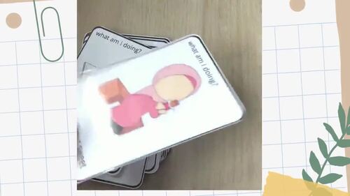 RABIC ACTION VERBS • daily vocabulary practice 20 doublesided Eng ...