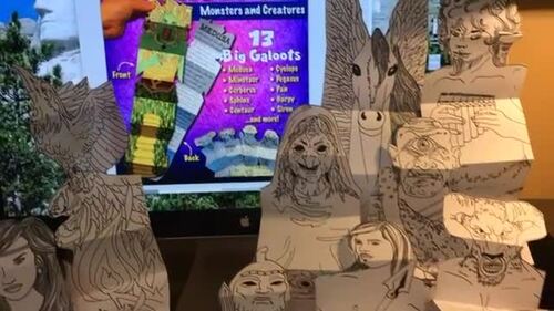 GREEK MYTHOLOGY Activity: Monsters and Creatures Bulletin Board Project ...