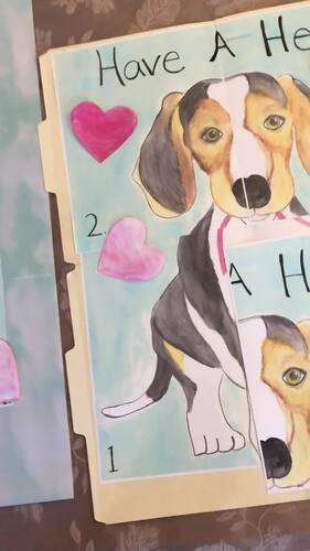 Valentine's Day Games/Bundle -Bean Bag Toss, Pin the Heart , Scavenger Hunt