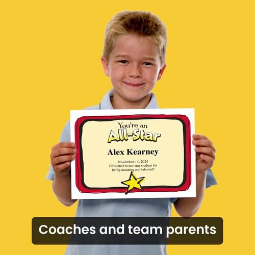 Tennis Award Certificate — Editable PDF (Printable) | TPT