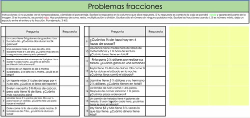 Problemas fracciones rompecabezas misterioso San Patricio by A Traveler ...
