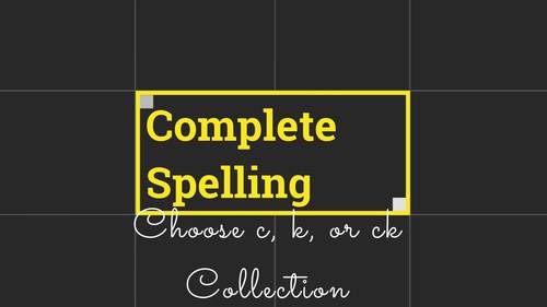 C K CK Orton Gillingham Boom Cards -CK K C SOR Spelling Games & OG ...