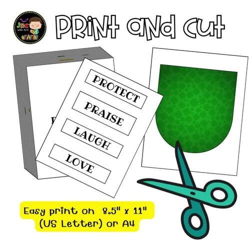 St Patricks Day Bulletin Board Kit, Shamrock Classroom Decor, March ...