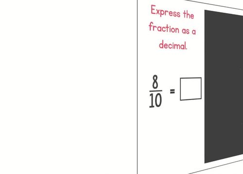 Convert Fractions to Decimals Boom Cards - 4th Grade Digital Picture Reveal