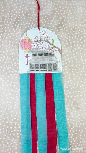 Chinese New Year Craft Printable | Lunar New Year Decoration | Cultural Art