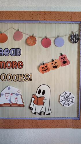 Read More Booooks! Bulletin Board, Halloween by Sabrina Michelle