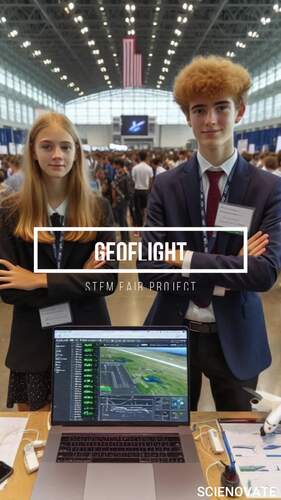 STEM Fair Project | GeoFlight | No Prep STEM Challenges, Activities