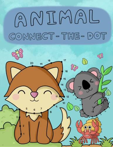 Animals connect the dots. - dot to dot ( number worksheets) | TPT