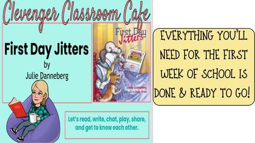 NO PREP! Back to School "First Day Jitters" First Week Slides & Activities