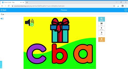 FRENCH BOOM CARDS • Alphabet with AUDIO by Peg Swift French Immersion