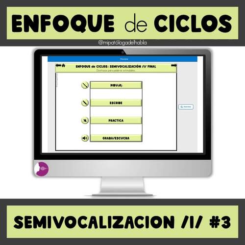 Enfoque de Ciclos Semivocalización Gliding l #3 Spanish Cycles Approach