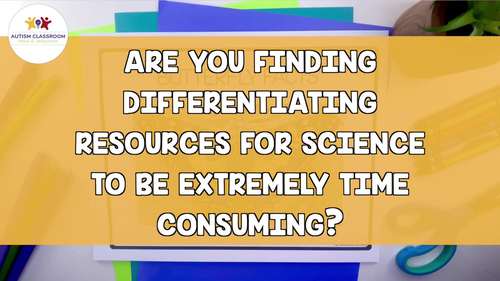 Life Cycle of a Butterfly: Complete Adapted Science Unit for Special ...