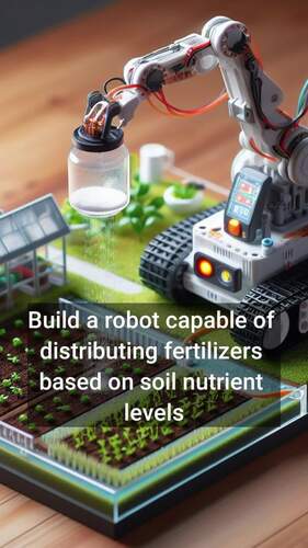 Robotics in Agriculture | FertiliScan | Robotics/Robot Science Fair Project