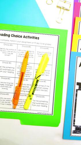 Weekly Reading Logs | Independent Reading Activities by Teaching Muse